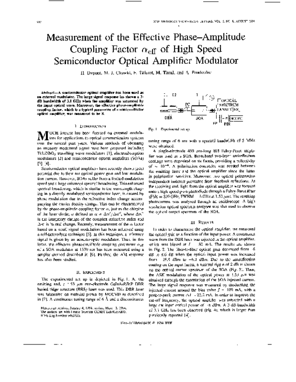 (PDF) Measurement of the effective phase-amplitude coupling factor /spl alpha//sub eff/ of high ...