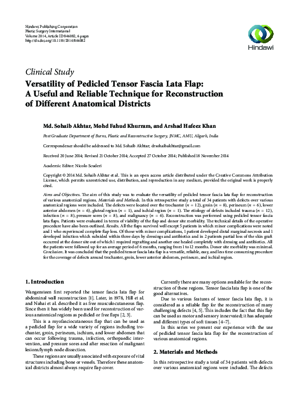 (PDF) Bilateral Fascia Lata Flap: An Alternative for Massive Abdominal ...