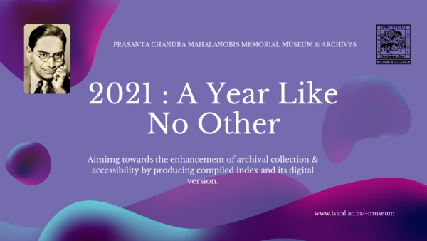 (PDF) PRASANTA CHANDRA MAHALANOBIS MEMORIAL MUSEUM & ARCHIVES IN 2021 ...