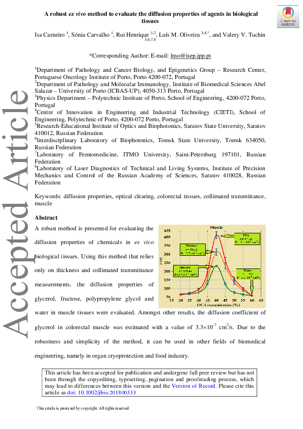 (PDF) A robust ex vivo method to evaluate the diffusion properties of ...