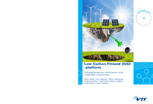 (PDF) Low Carbon Finland 2050 -platform:Energy system pathways towards a low carbon society ...