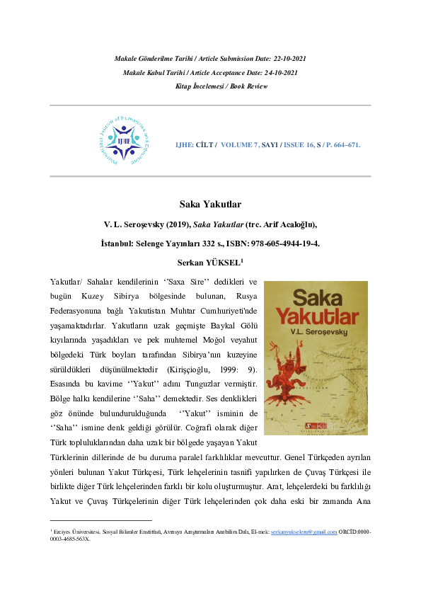 (PDF) Saka Yakutlar