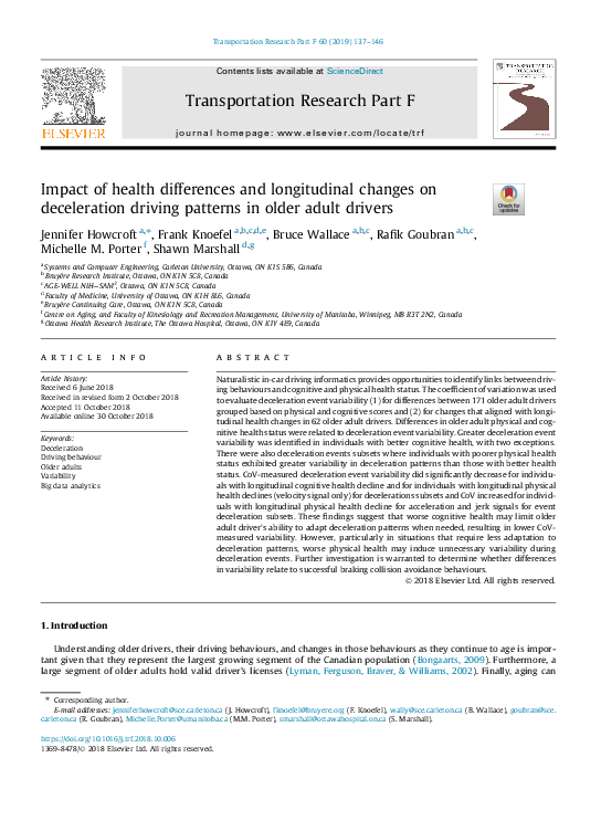(PDF) Impact of health differences and longitudinal changes on ...