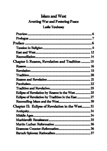 (PDF) Islam and West (A)