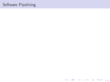 (PDF) Software pipelining