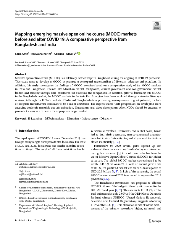 (PDF) Mapping emerging massive open online course (MOOC) markets before and after COVID 19: A ...