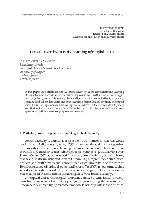 (PDF) Original scientific paper