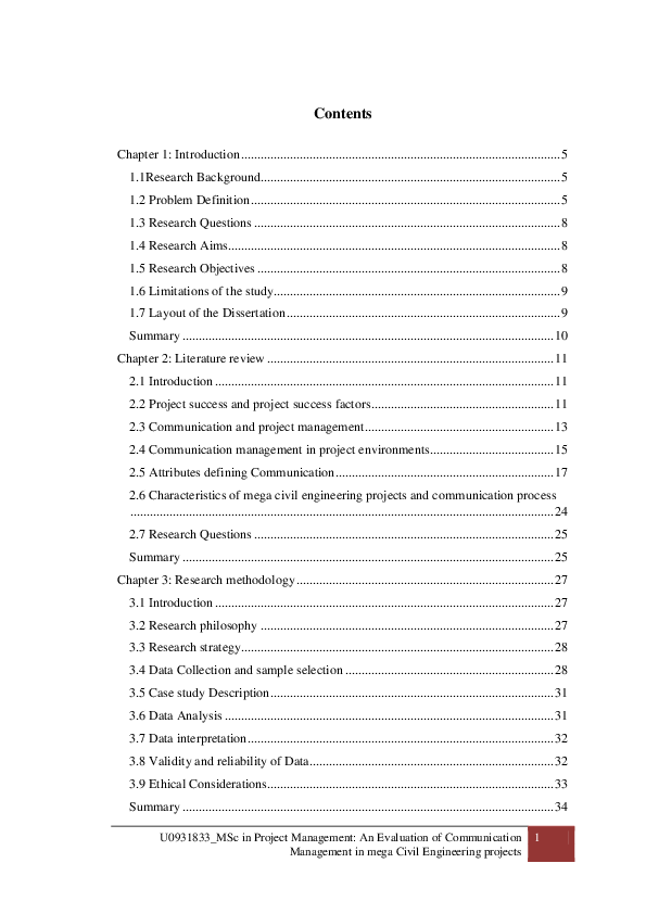 (PDF) An Evaluation of Communication Management in Mega Engineering Projects