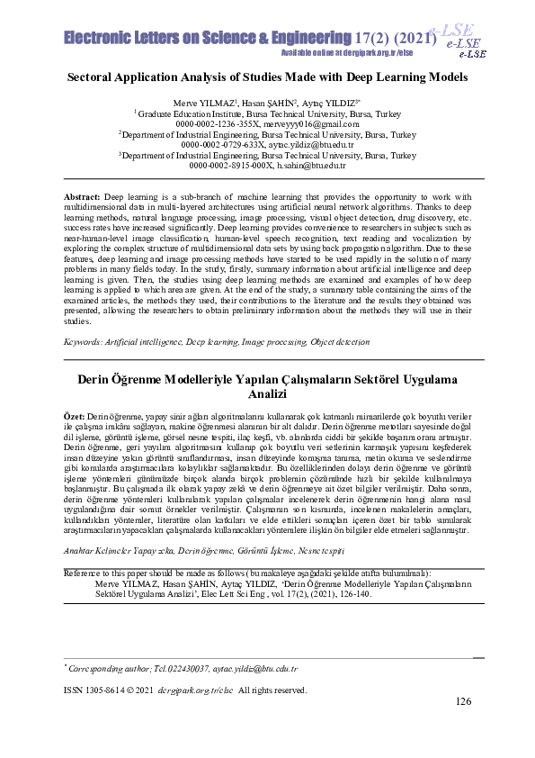 (PDF) Electronic Letters on Science & Engineering 17(2) (2021