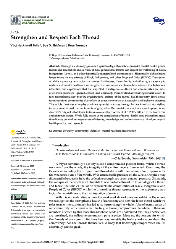 (PDF) Strengthen and Respect Each Thread