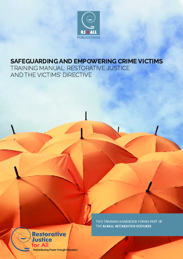 (PDF) Safeguarding and Empowering Crime Victims: Training manual