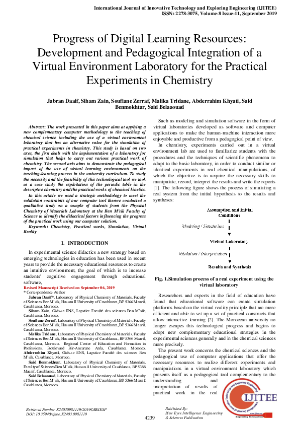 (PDF) Progress of Digital Learning Resources: Development and ...