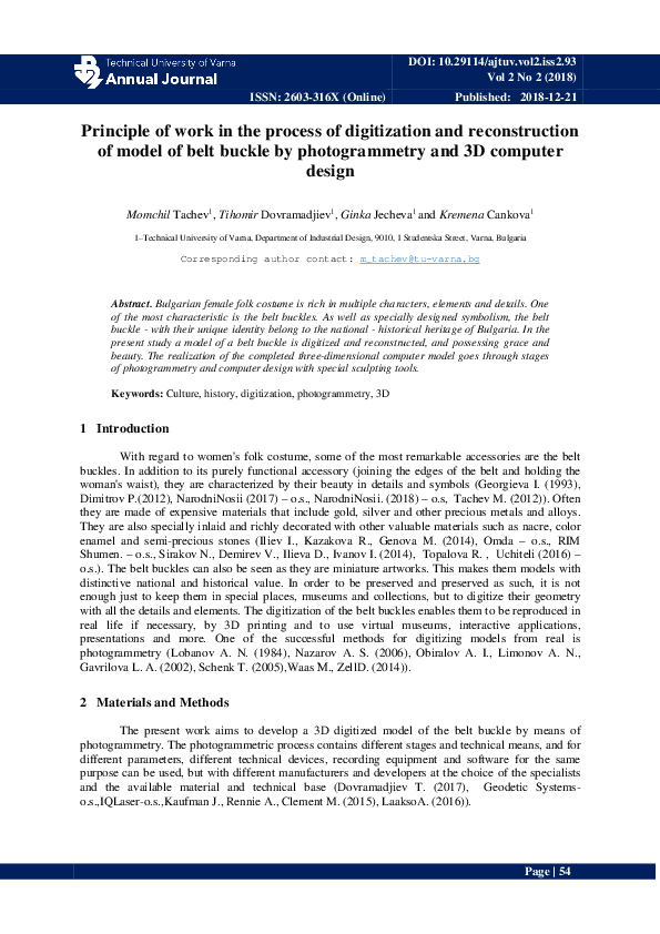 (PDF) Principle of work in the process of digitization and ...