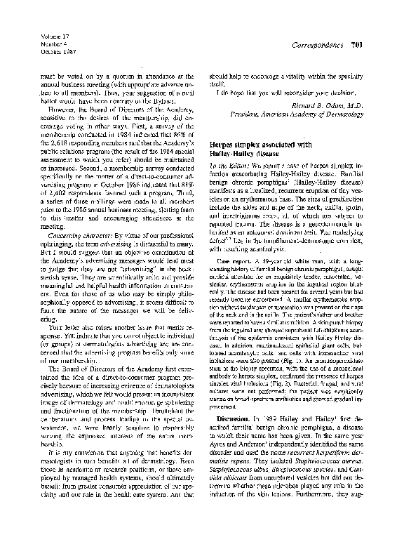 (PDF) Herpes simplex associated with Hailey-Hailey disease | David ...