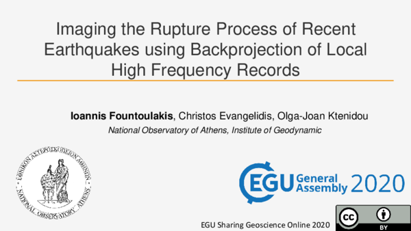 (PDF) Imaging the rupture process of recent earthquakes using ...