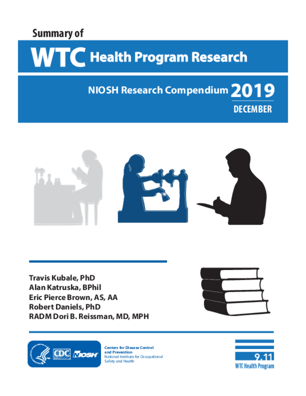 (PDF) Summary of WTC Health Program research: NIOSH research compendium