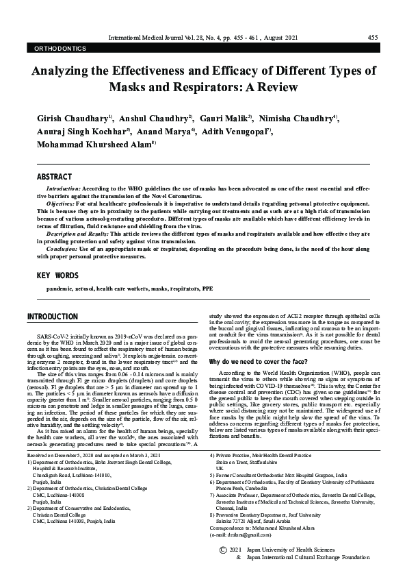 (PDF) Analyzing the effectiveness and efficacy of different types of ...