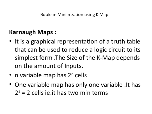 (PPT) UNIT-1 Kmap rules and problem | Dr.S.HEMA Asst.Prof.,Vel Tech ...