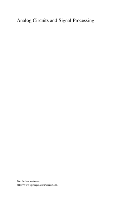 (PDF) Pipelined ADC Design and Enhancement Techniques