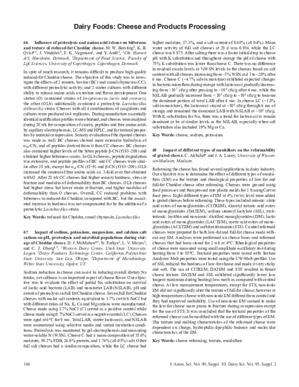 (PDF) Dairy Foods: Cheese and Products Processing