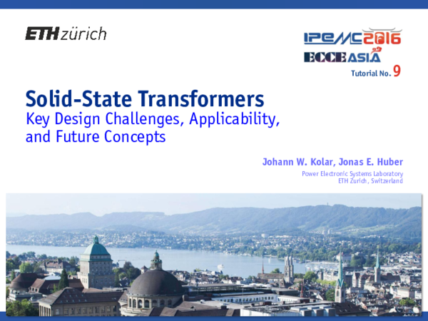 (PDF) Solid-State Transformers - Key Design Challenges, Applicability ...