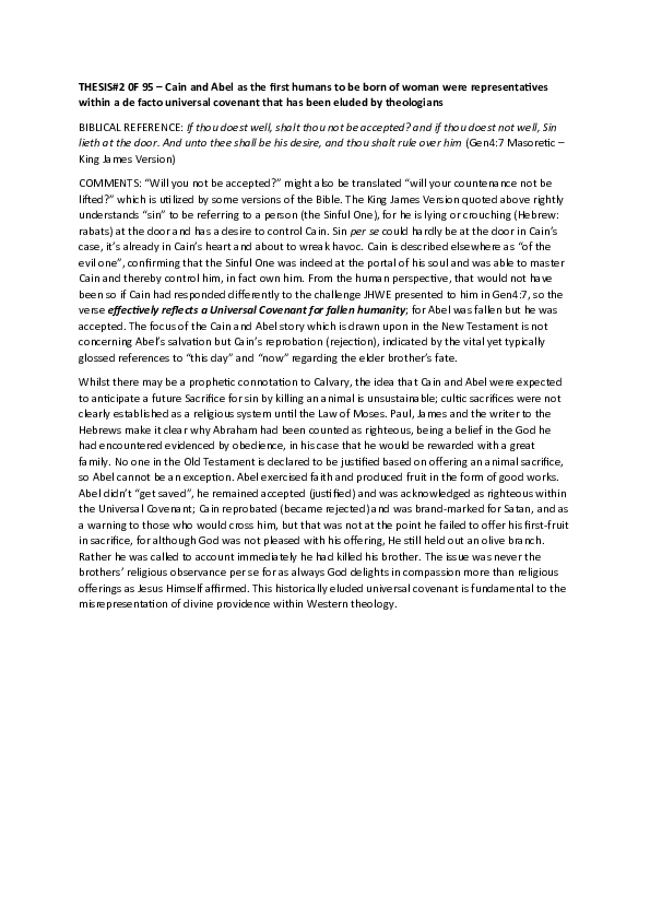 (DOC) Universal Covenant