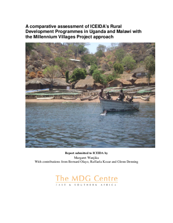 (PDF) A comparative assessment of ICEIDA's Rural Development Programmes ...