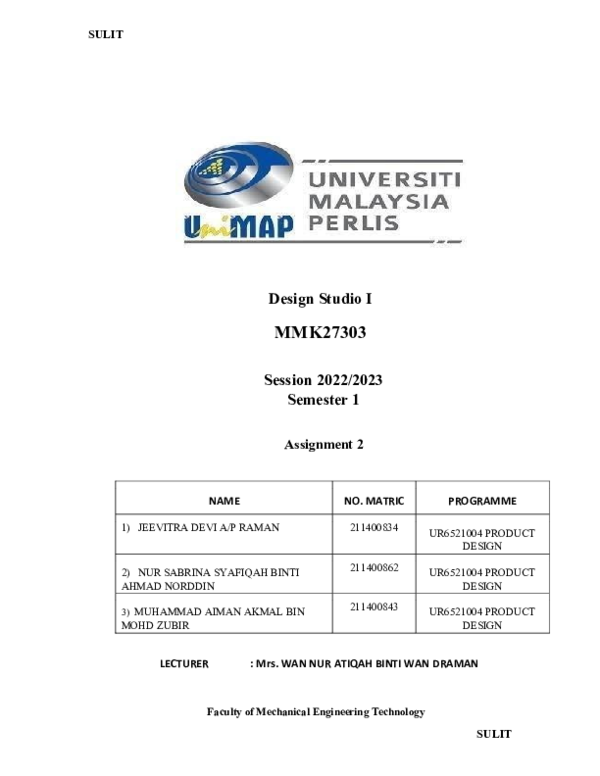 Pdf Design Assignment 2