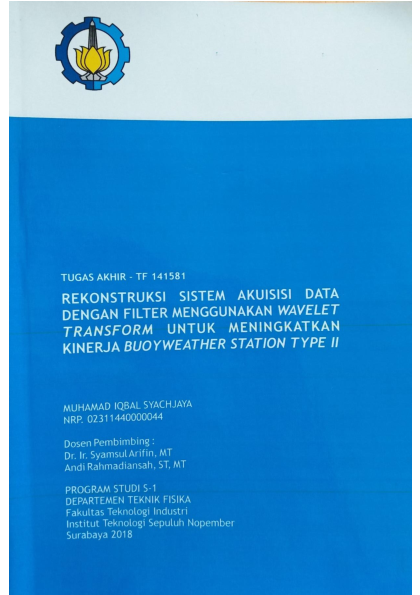 (PDF) Rekonstruksi Sistem Akuisisi Data Dengan Filter Menggunakan ...