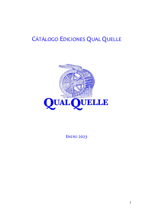 (PDF) Catálogo Qual Quelle (enero 2023)