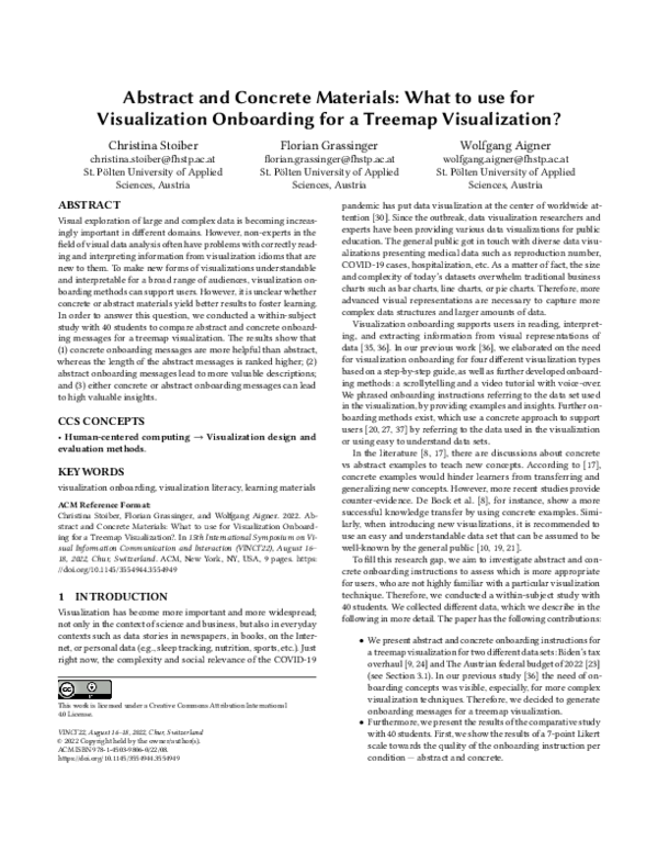 (PDF) Abstract and Concrete Materials: What to use for Visualization Onboarding for a Treemap ...