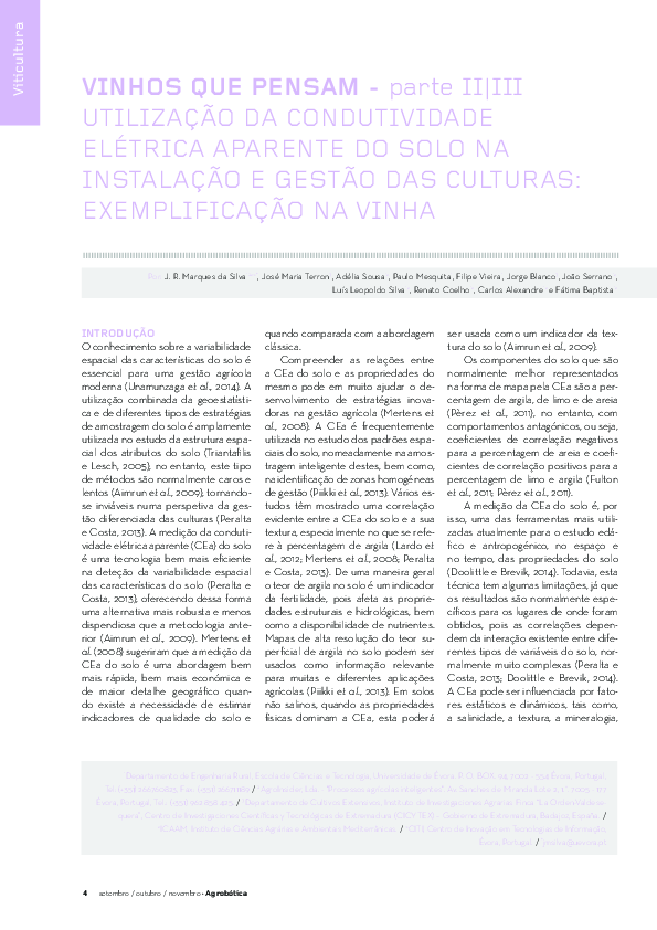 (PDF) VINHOS QUE PENSAM - parte II/III UTILIZAÇÃO DA CONDUTIVIDADE ...