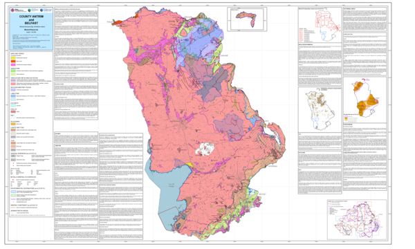 (PDF) County Antrim and Belfast: mineral resource map of Northern Ireland
