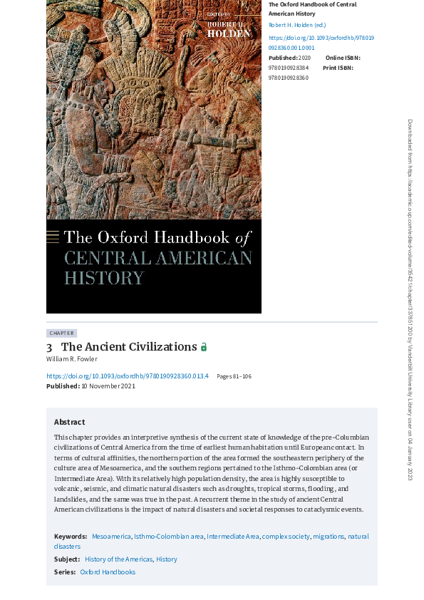 (PDF) The Ancient Civilizations