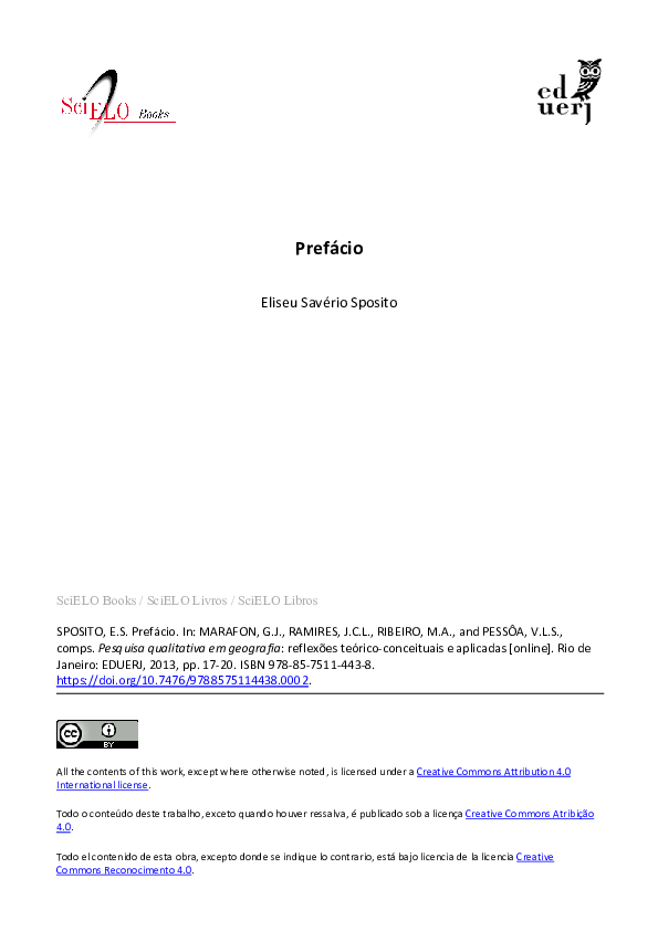 (PDF) Prefácio