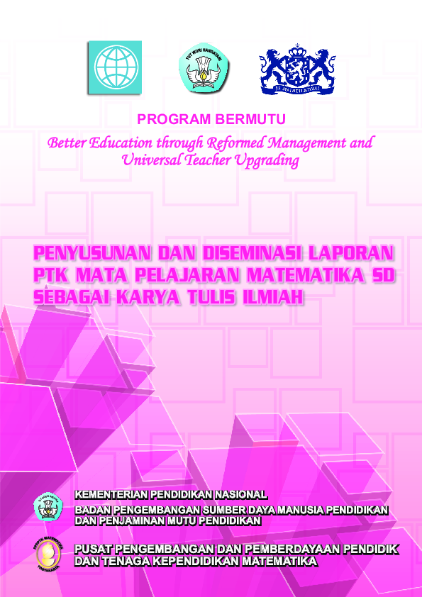 (PDF) Modul matematika SD program bermutu: penyusunan dan diseminasi ...