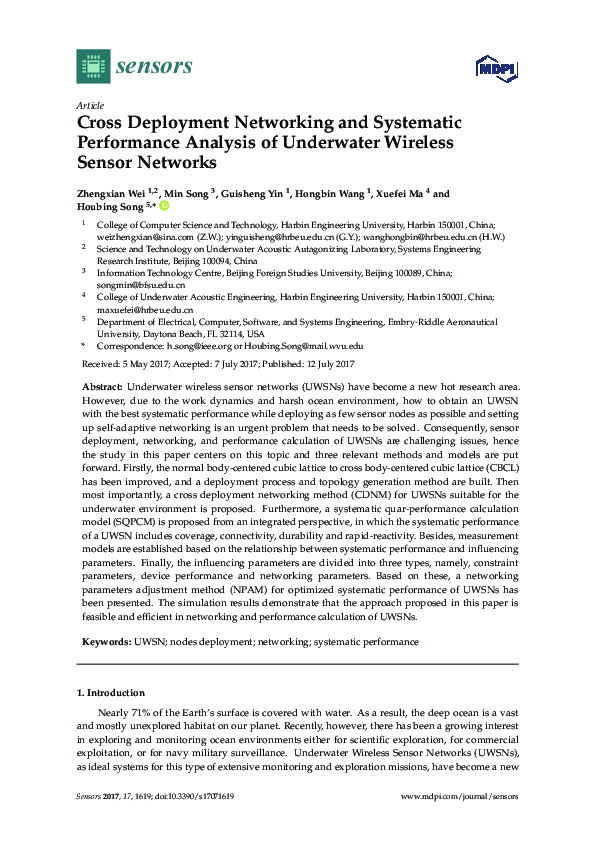 (PDF) Cross Deployment Networking and Systematic Performance Analysis ...