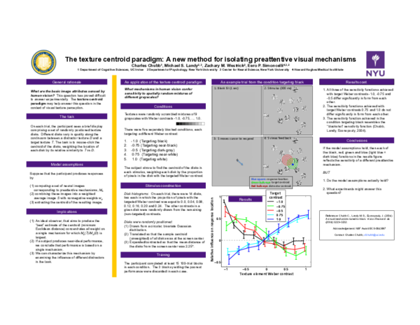 (PDF) The texture centroid paradigm: A new method for isolating preattentive visual mechanisms
