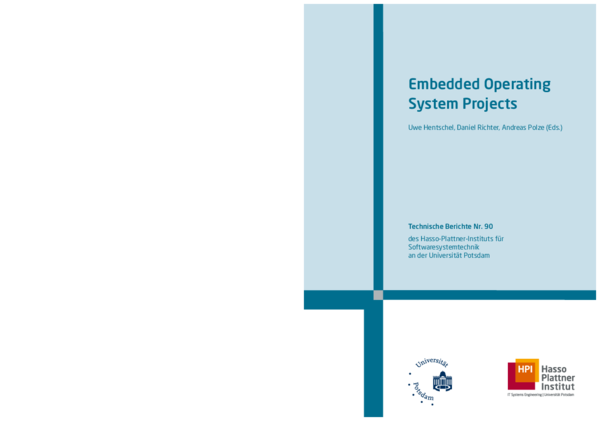 (PDF) Embedded operating system projects