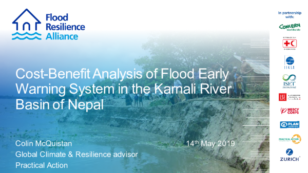(PDF) Cost-benefit analysis of flood early warning system in the ...