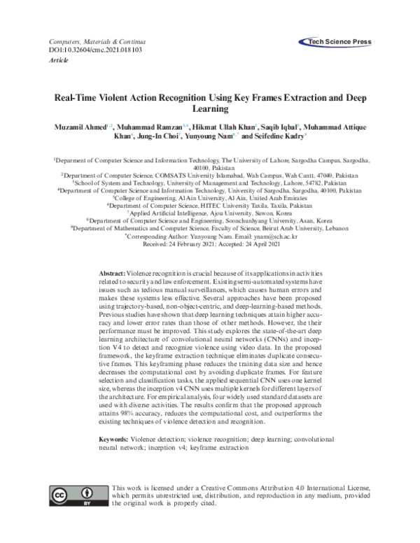 Real-Time Violent Action Recognition Using Key Frames Extraction and ...