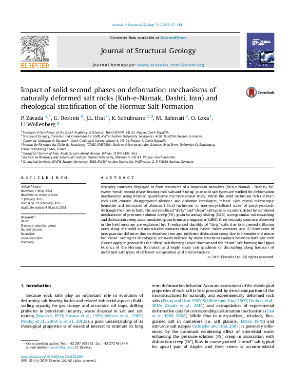(PDF) Impact of solid second phases on deformation mechanisms of ...