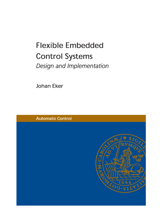 (PDF) Flexible embedded control systems: Design and implementation