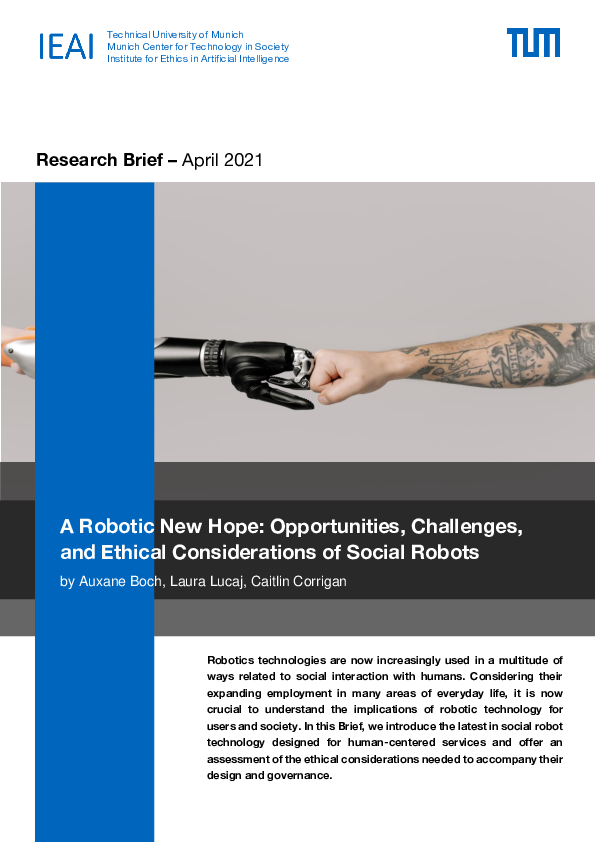 (PDF) A Robotic New Hope: Opportunities, Challenges, and Ethical ...
