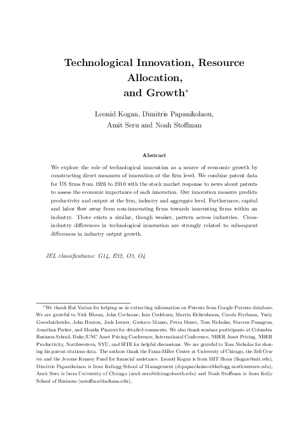 (PDF) ∗We thank Hal Varian for helping us in extracting information on Patents from Google ...
