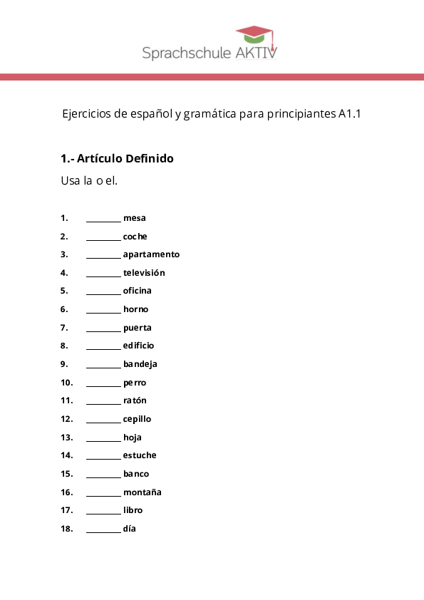 (PDF) Nivel a1 espanol