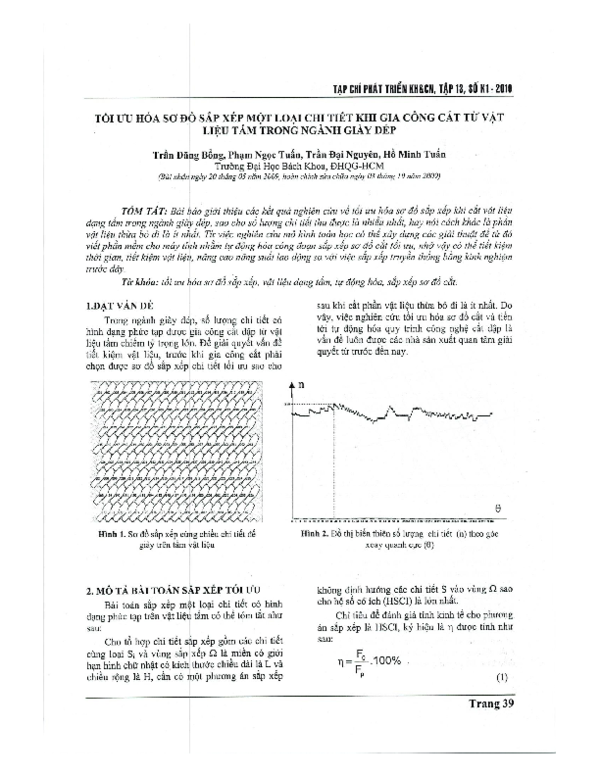 (PDF) Optimal Nesting for Rectangular Sheet Cutting