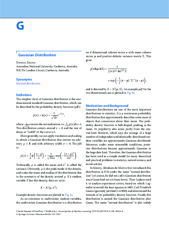 (PDF) Gaussian Process