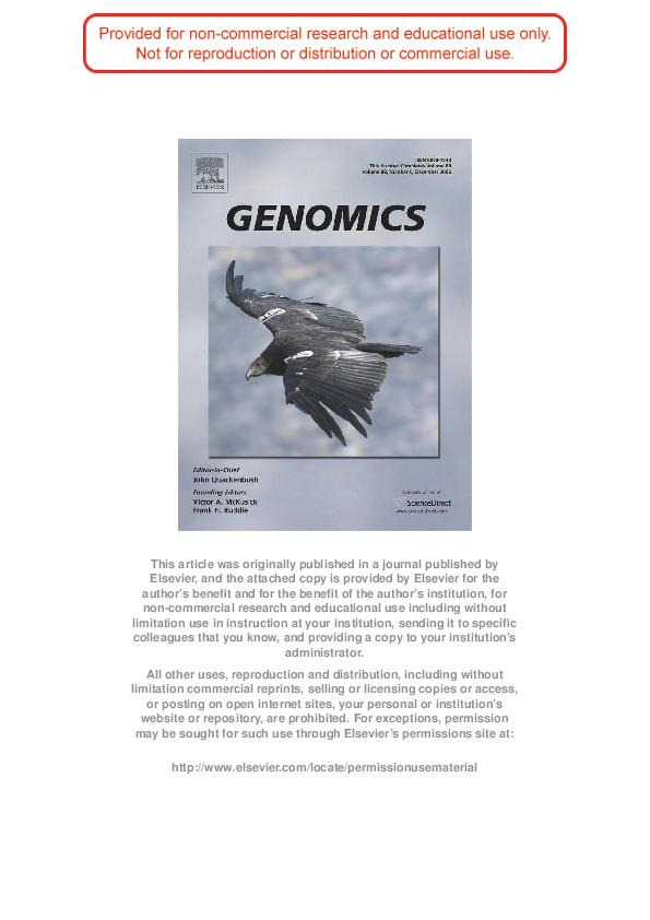 (PDF) Construction of a California condor BAC library and first ...