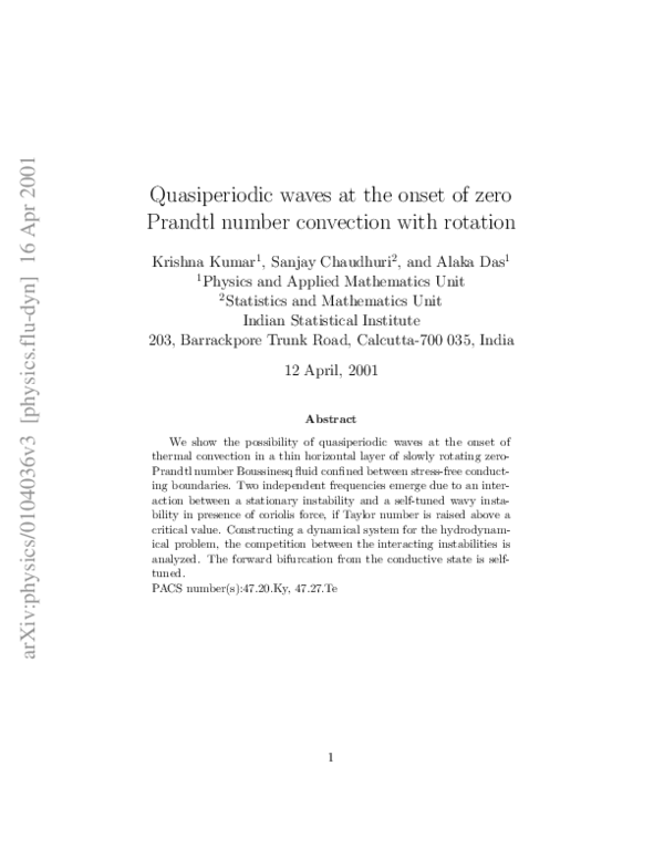(PDF) Physics and Applied Mathematics Unit
